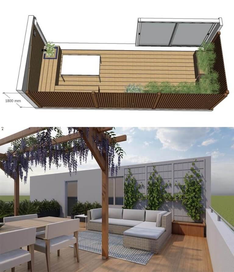 Aménagement de Terrasse à Paris et Strasbourg : une véritable pièce en ...